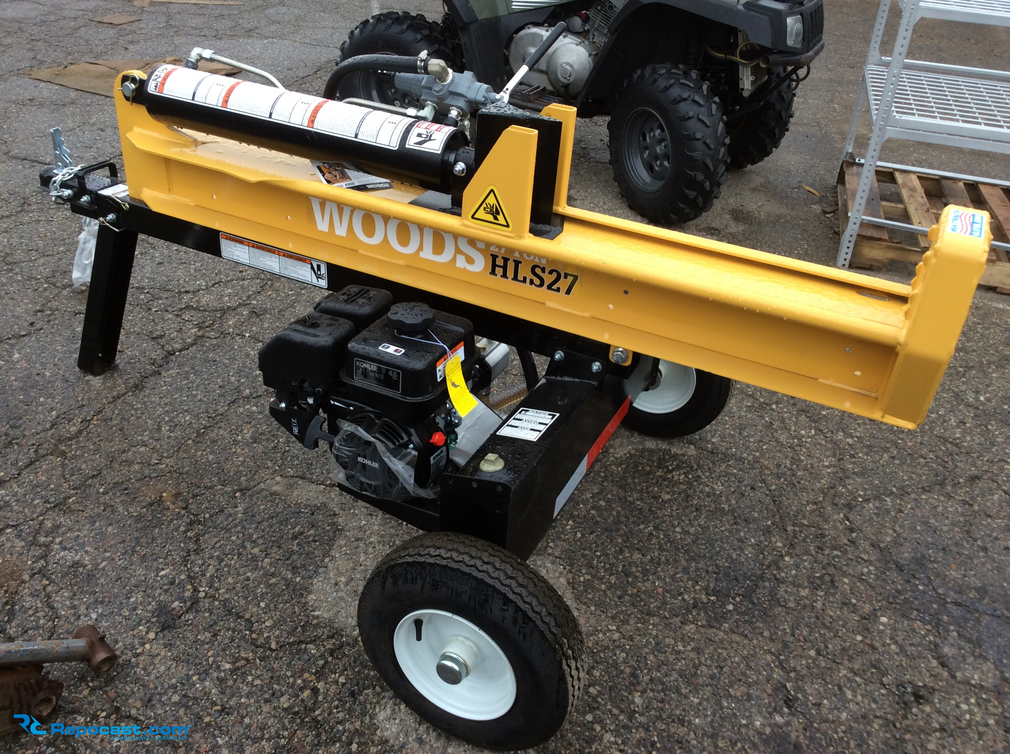 Repocast New Woods HLS27 hydraulic log splitter