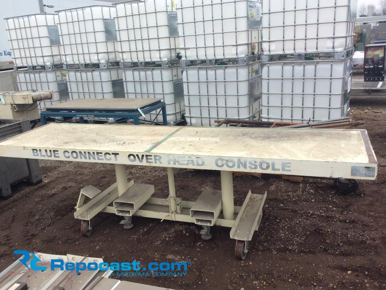 Repocast.com® | Large steel roll around lift table, 10...