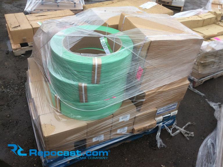 Repocast.com® | Large skid lot of banding and...