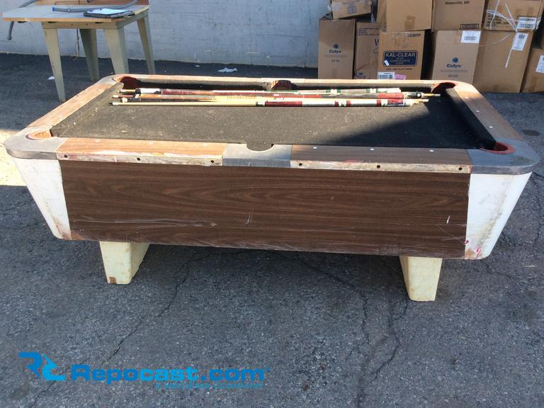 Repocast.com® | Lot of (10), (1) 6' Valley Pool table...