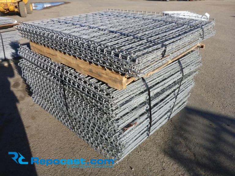 Repocast.com® | Approx (54) Wire Mesh Decks for pallet...