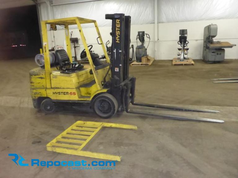 Repocast.com® | Hyster Model S65XM Propane Powered...