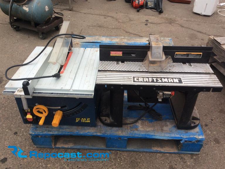 Repocast.com® | Lot of (2), (1) Craftsmen router, 1-1...