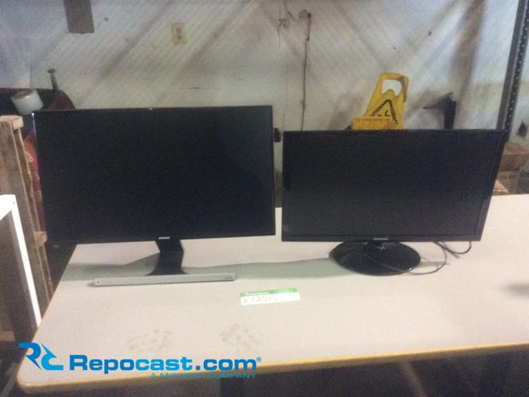 Repocast.com® | (2) Samsung CPU monitors (1) 27" no...