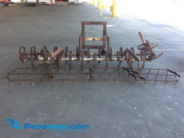 Repocast.com® | 12' Spring Tooth Rake With Spike...