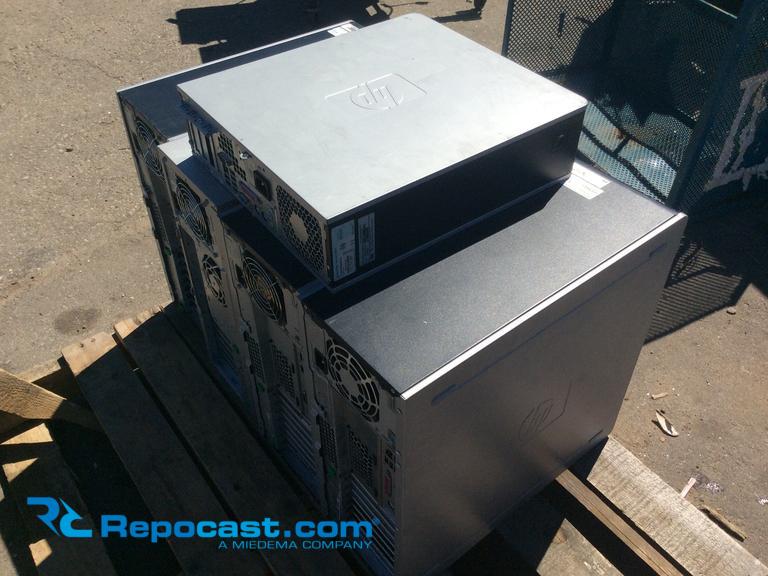 Repocast.com® | Lot of (5) HP computer towers for...