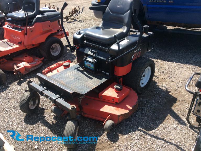 Repocast.com® | Encore Z52 riding lawn mower with 20hp...
