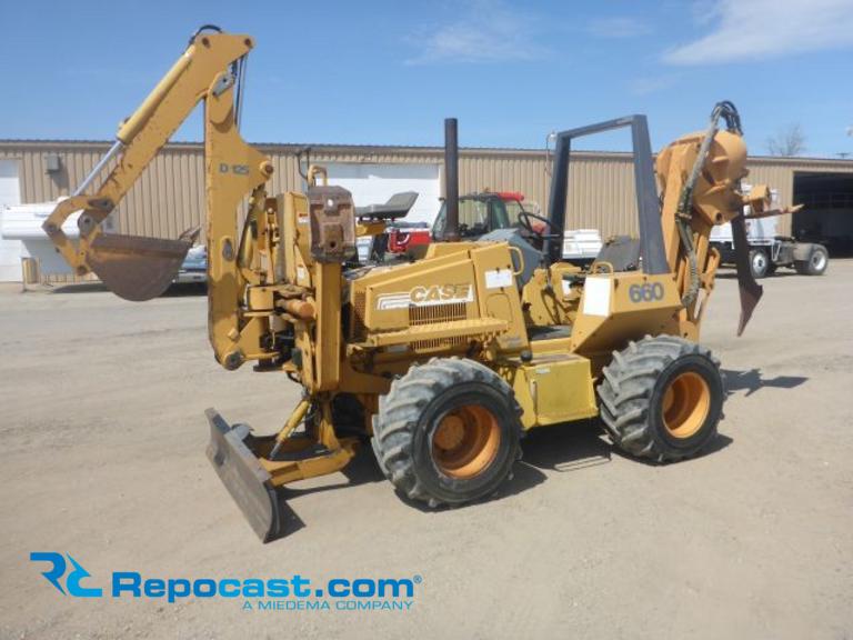 Repocast.com® | Case 660 with Model D125 Backhoe