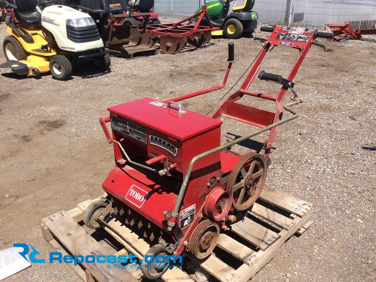 Repocast.com® | Toro self propelled grass seeder,...