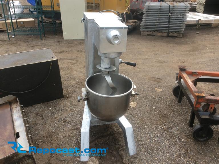 Repocast.com® | Univex 30 quart mixer with stainless...