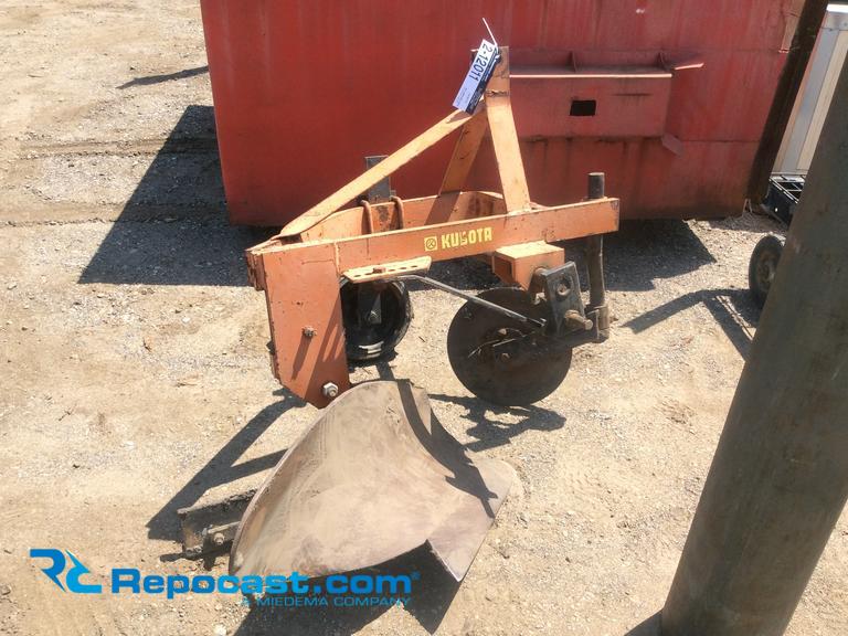 Repocast.com® | Kubota single bottom plow with 3 point...