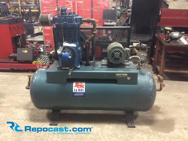 Repocast.com® | Quincy Air Compressor, Magnetek 7.5hp...