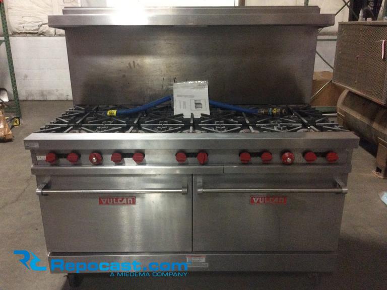 Repocast.com® | Vulcan 10 burner, 2 oven, stainless...