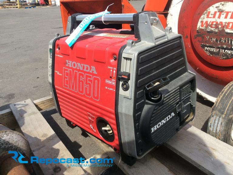 Repocast.com® | Honda EM650 generator, gas