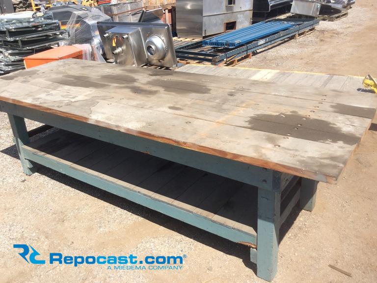 Repocast.com® | Lot of (1) Large Table, Heavy Duty,...