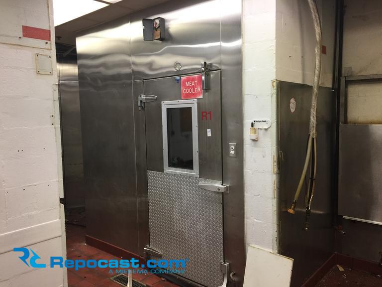 Repocast.com® | 6x8 stainless steel walk in cooler