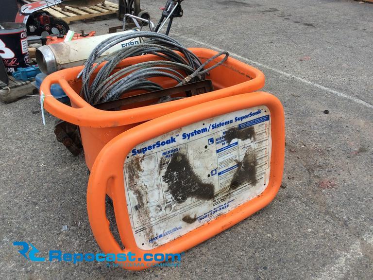 Repocast.com® | Lot of cable, caster, and wheels in...