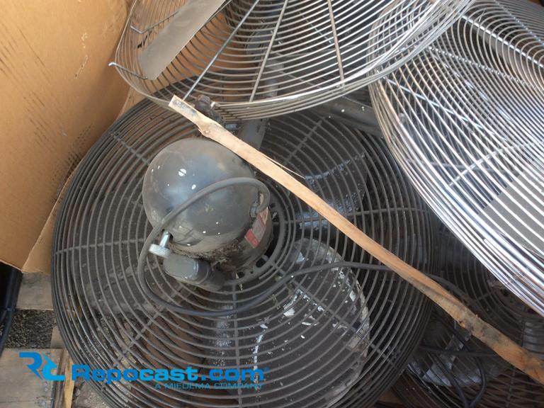 Repocast.com® | Lot of (6) fan heads, various makers,...