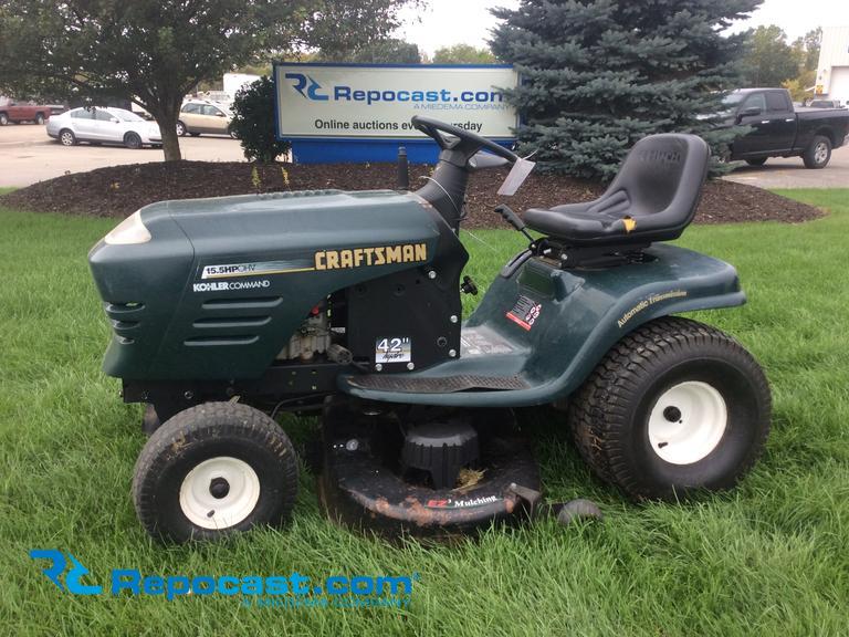 Repocast.com® | Craftsman 42" deck, Hydro lawn tractor...