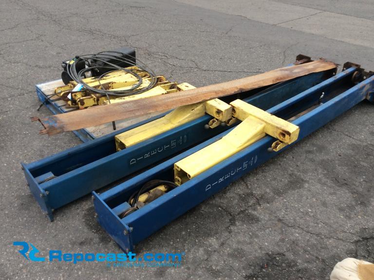 Repocast.com® | Direct lift 2 post hoist complete with...