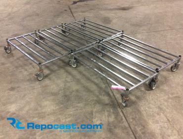 Repocast.com® | (5) Amco NSF Carts on Casters, 4x2x...
