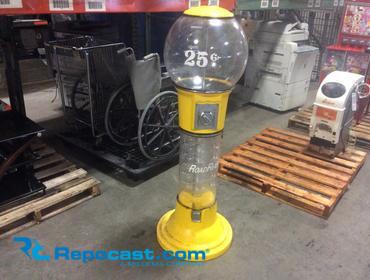Repocast.com® | RoadRunner gum ball machine measuring...