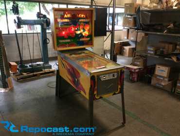 Repocast.com® | 1975 Bally Air Aces pinball machine...