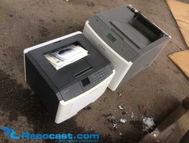 Repocast.com® | Lot of (2) Lexmark Printers, T650N,...
