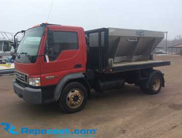 Repocast.com® | 2006 Ford LCF Flatbed Dump Truck with...