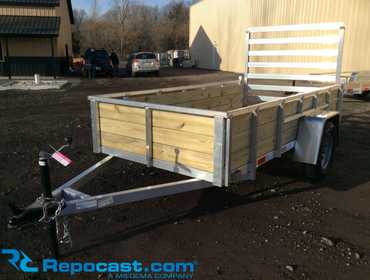 Repocast.com® | 2020 MMT 5X10 Single Axle Utility Trailer