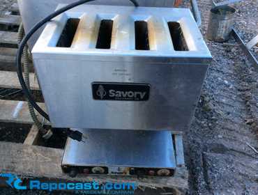 Repocast.com® | Savory 4 slice toaster, model PD4, used