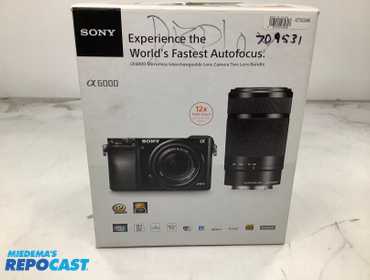 Repocast.com® | Sony ax6000 camera bundle. Camera does...