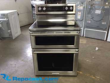 Repocast.com® | Kitchen Ai KFED500ESS Double Oven...