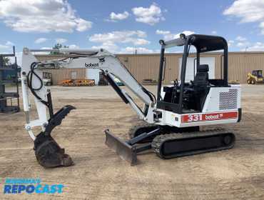 Repocast.com® | 1995 Bobcat 331 Mini Excavator
