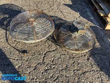 Repocast.com® | Lot of (2) Fasco fans in used...