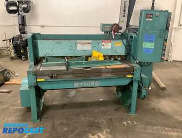 Repocast.com® | Wysong Model 1252 52" Shear, S/N: PL3...