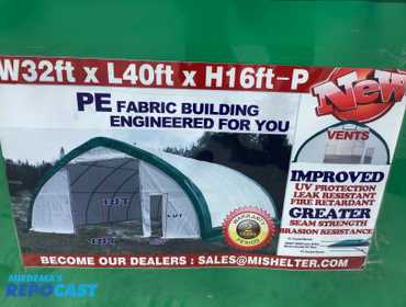 Repocast.com® | New Suihe shelter building 32'Wx40...
