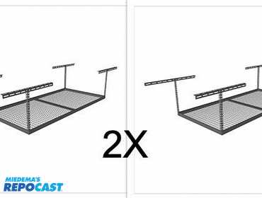 Repocast.com® | Lot of two (2) Hammertone Gray...