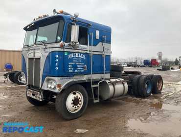 Repocast.com® | 1984 Kenworth K100 Cab Over Semi ...