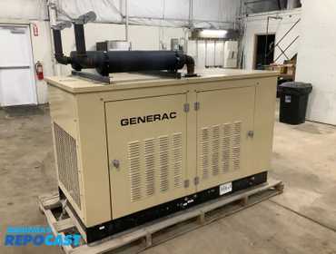 Repocast.com® | Unused 1999 Generac 35 KW Natural Gas...