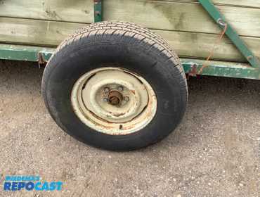 Repocast.com® | Homemade Single Axle Utility Trailer