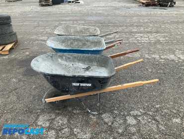 Repocast.com® | Lot (3) Ace and True Temper wheel barrels