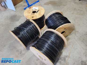 Repocast.com® | 4 spools of 900', 22AGW, 5 pair drop...