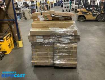 Repocast.com® | Skid lot of assorted light panel fixtures