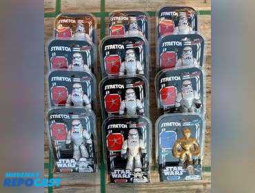 Repocast.com® | Lot of 12 STRETCH ARMSTRONG Star Wars...