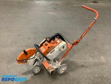 Repocast.com® | (1) STIHL TS 460 gas powered walk...