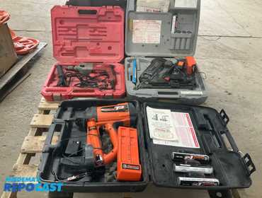 Repocast.com® | Lot of (3) power tools: (1) Ramset...