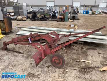 Repocast.com® | Plow Grader Blade. Pin style hitch, 6’...