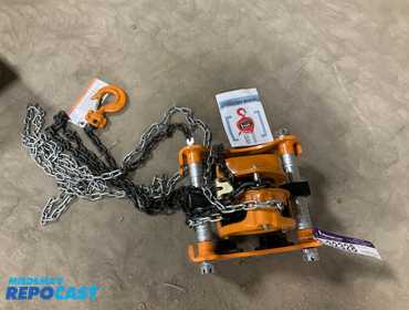 Repocast.com® | Trolly Chain Block Hoist, Model: LOW...
