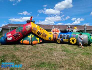 Repocast.com® | Large inflatable train blow up with (2...